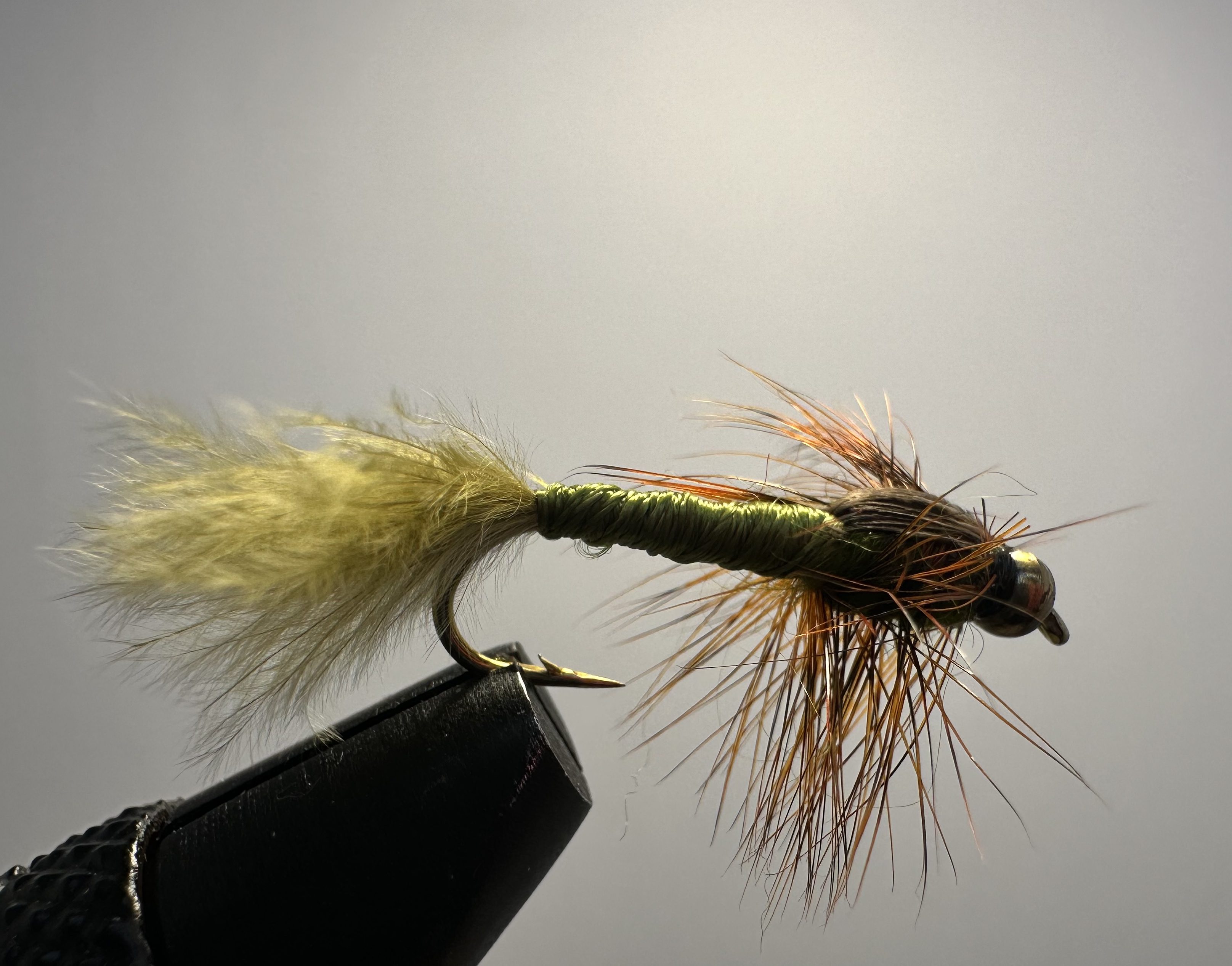 Damsel, Olive Beadhead – Rocky Mountain Fly and Feather