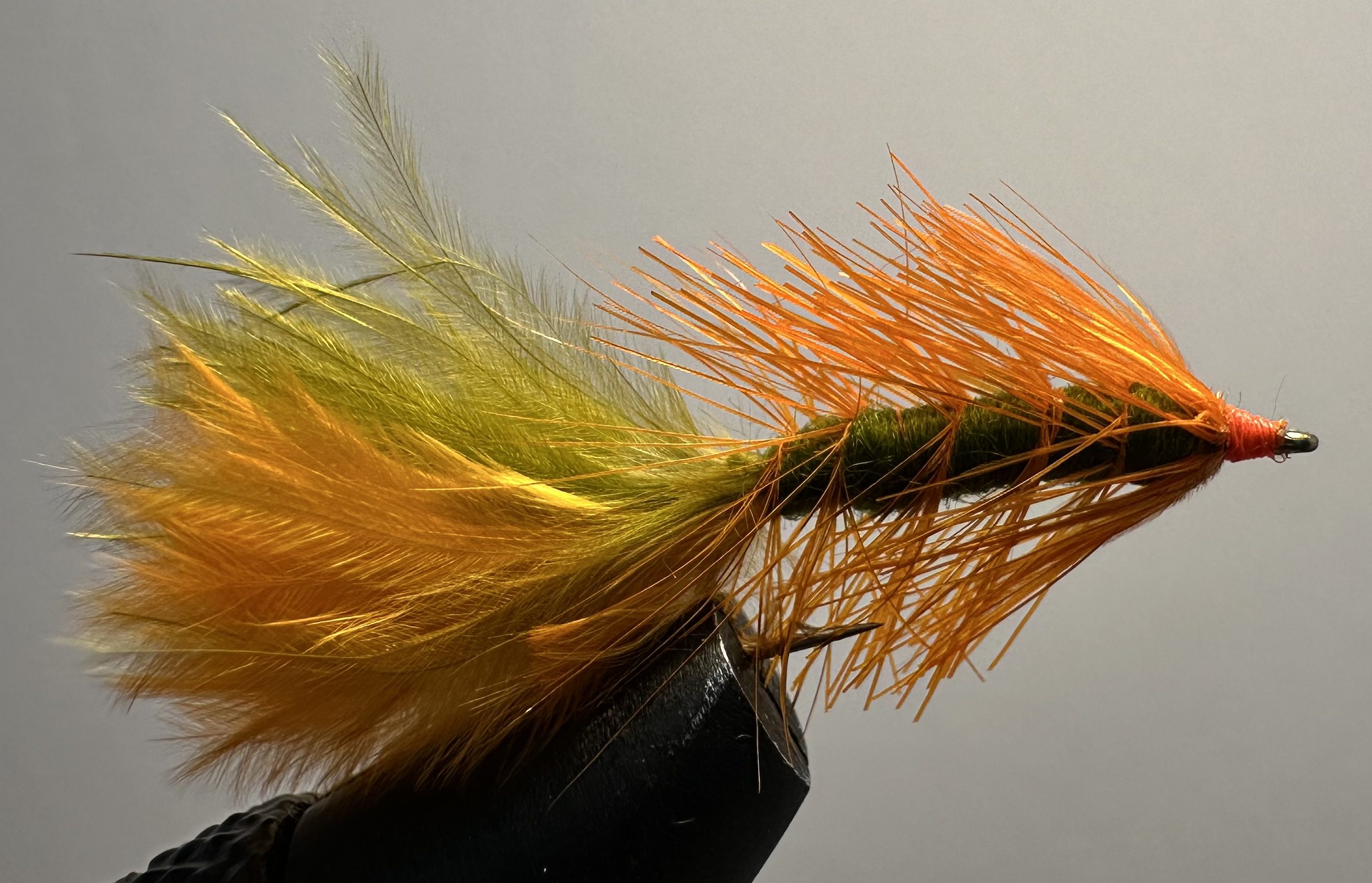 Olive Orange Seal Bugger – Rocky Mountain Fly and Feather